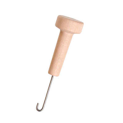 Ashford Wooden Threading Hook for Kiwi/e-Spinner- Natural | Adelaide Walker