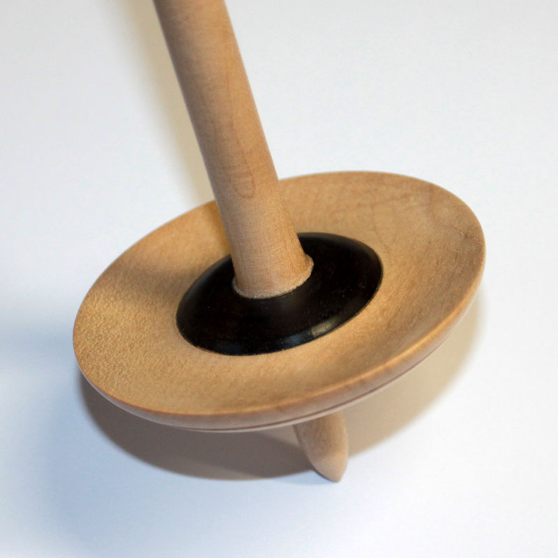 Bottom Whorl Drop spindle - 35g - Hazel/Blackwood | Adelaide Walker