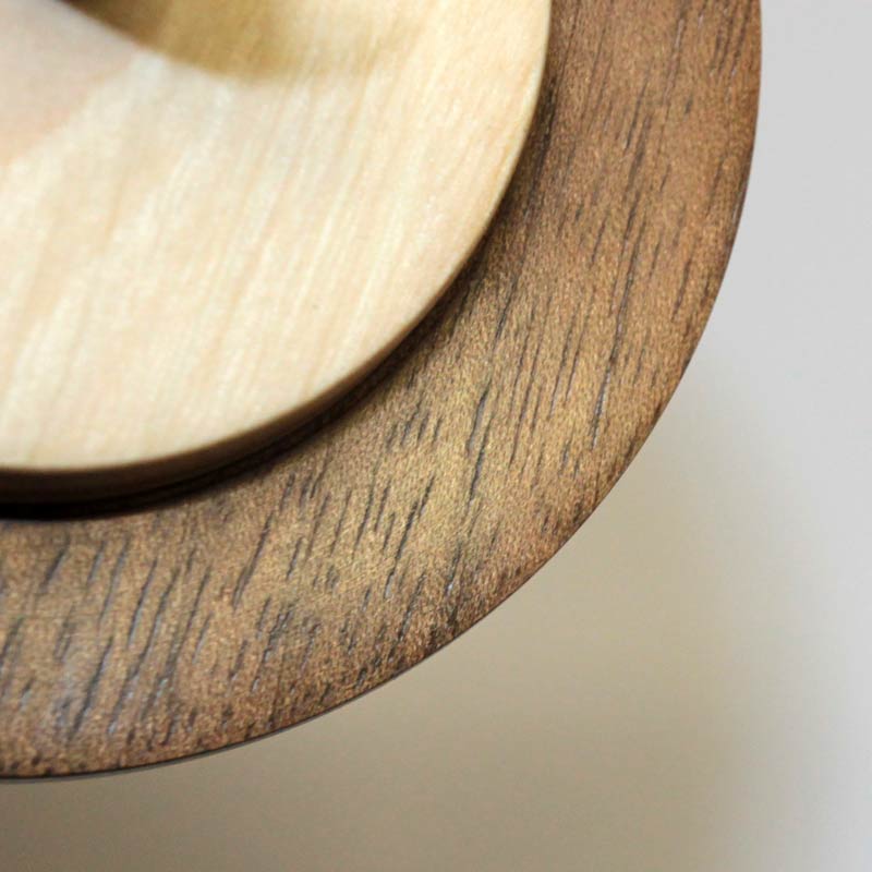 Drop spindle - 51g - English Walnut/Scottish Hornbeam | Adelaide Walker